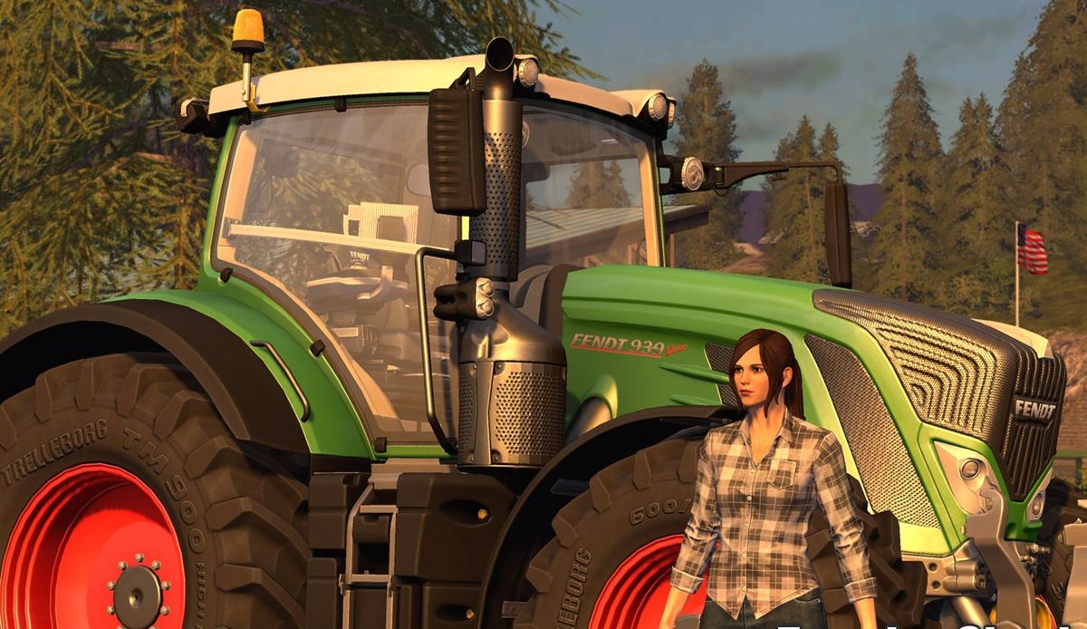 Farming Simulator 17 will let you play as a woman | PC Gamer