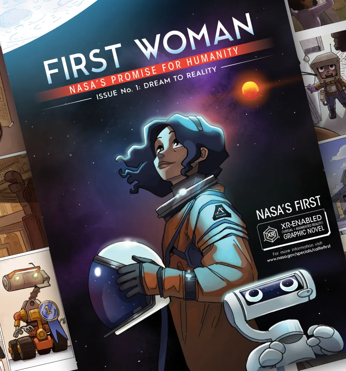 NASA website removes 'First Woman' graphic novel — but here's where you ...