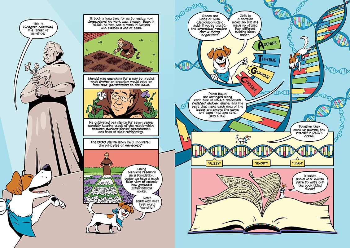 Puppers! Our History with Canines Unfolds in 'Science Comics: Dogs ...