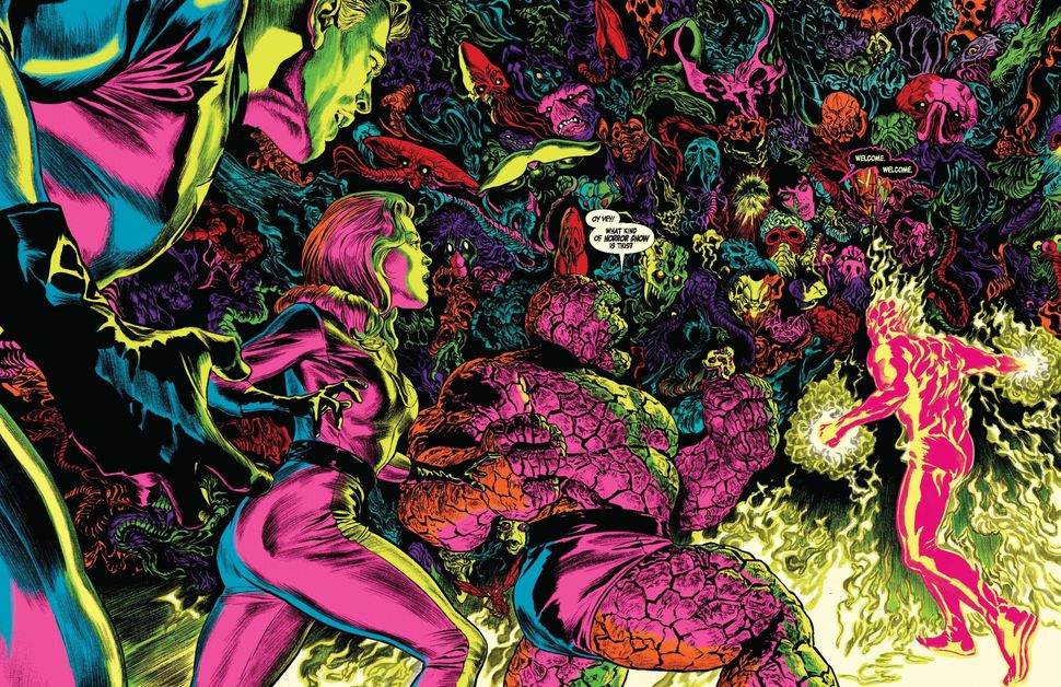 The 'Fantastic Four' visits an alien universe in new graphic novel | Space