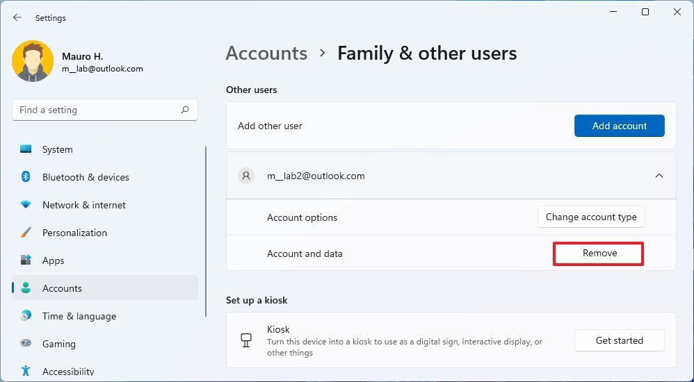 How to delete an account on Windows 11 | Windows Central