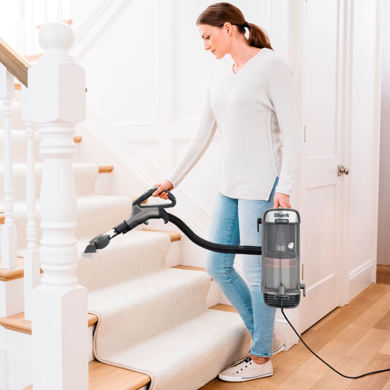Shark Vertex DuoClean PowerFin Upright Vacuum review | Homes and Gardens