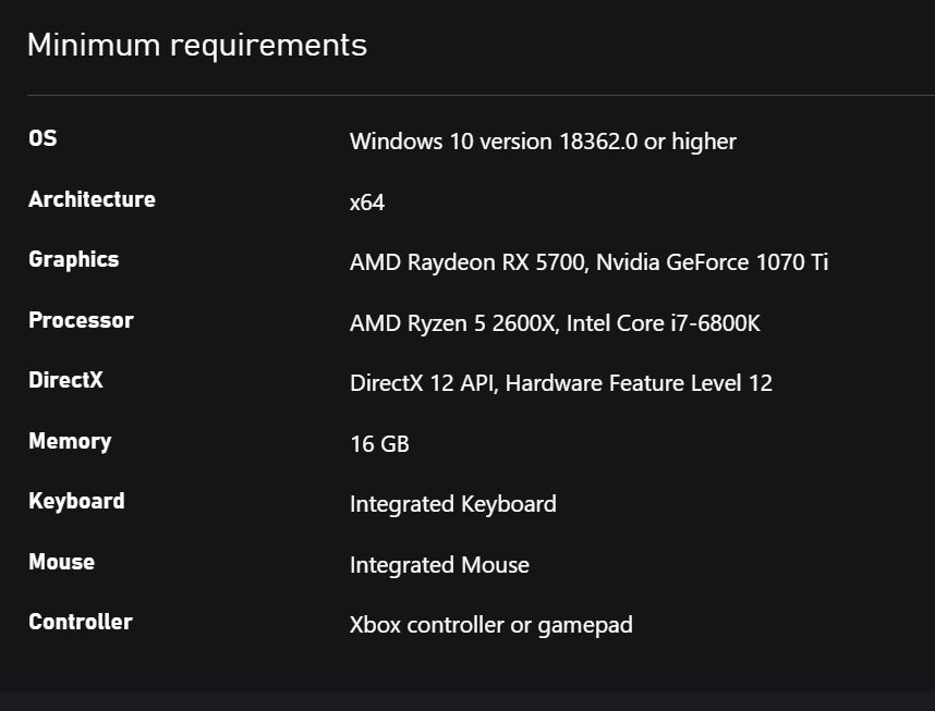Starfield's system requirements are pretty odd—don't buy a whole new PC ...