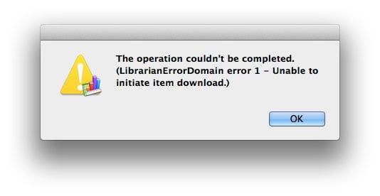 Getting error messages when opening up Numbers, Pages, and Keynote ...
