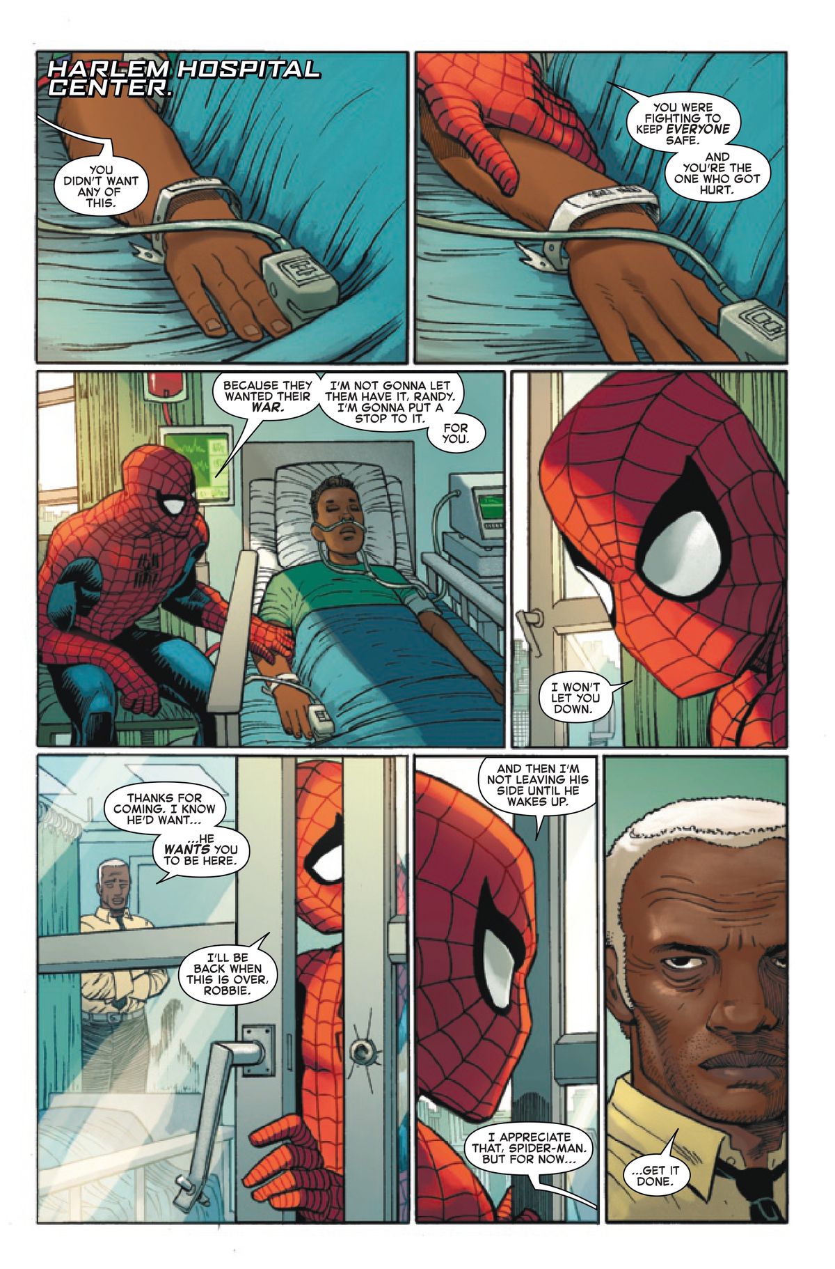 Spider-Man makes a most solemn vow as Gang War nears its brutal end ...