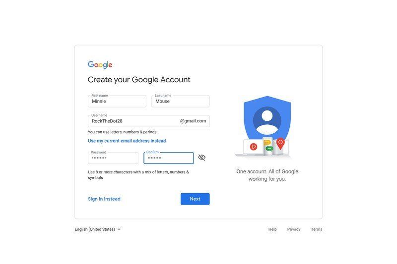 How to set up a new Google account | Android Central