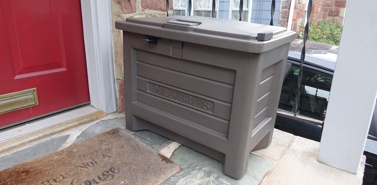 Yale Smart Delivery Box review | Tom's Guide