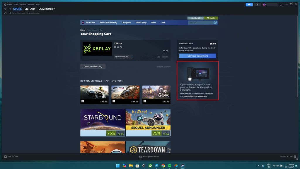 Steam is now informing its customers they're only buying a license ...