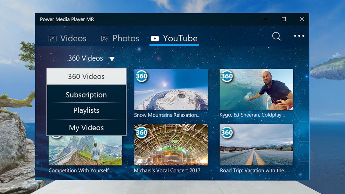 Cyberlink Power Media Player MR puts YouTube 360-degree video on Mixed ...