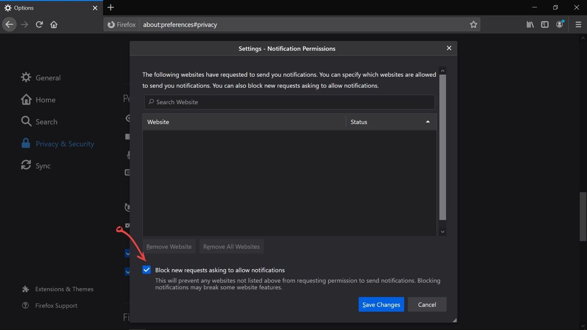 How To Stop Websites From Asking To Send Notifications Techradar