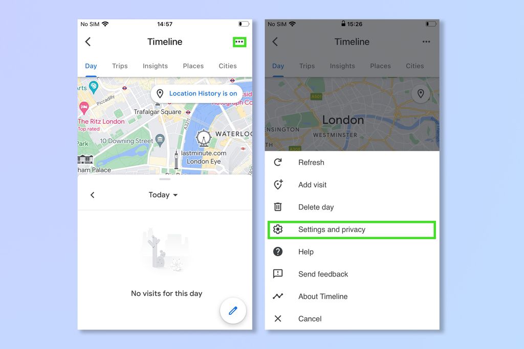 How to delete Google Maps location history | Tom's Guide