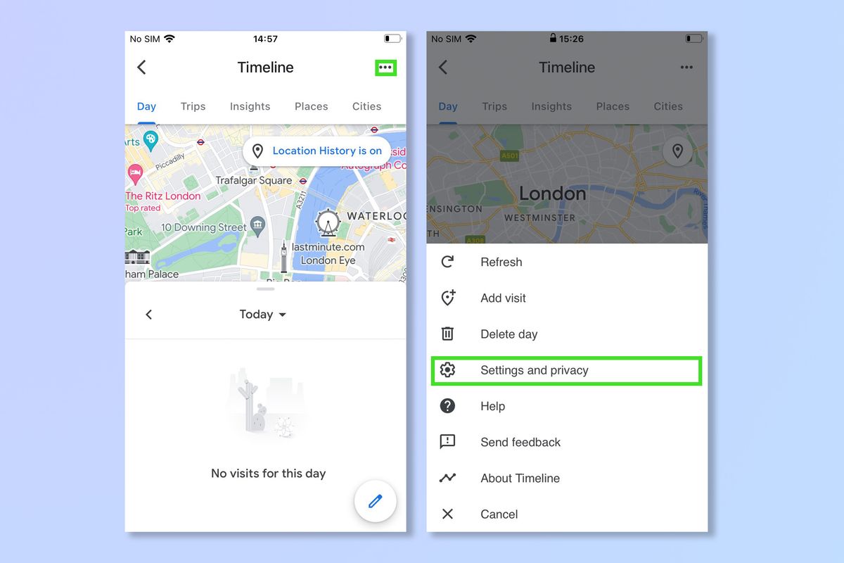 How to delete Google Maps location history | Tom's Guide