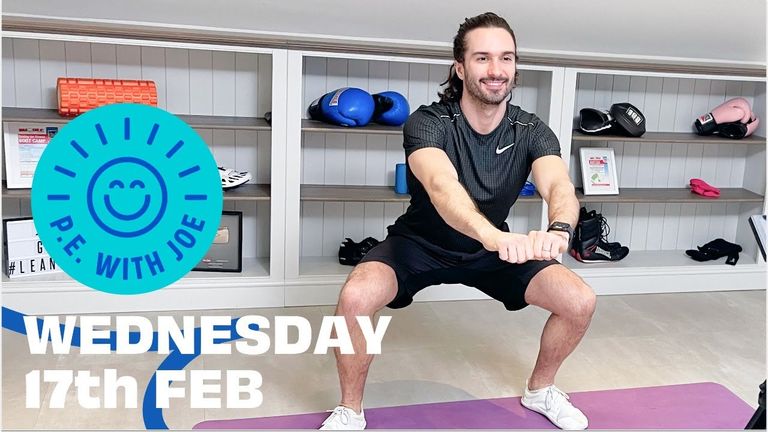 How to watch PE with Joe Wicks Wednesday 17 February: The Body Coach is ...