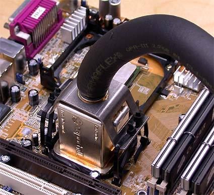 Northbridge Cooling: Vapochill Compressor - 5 GHz Project: CPU Cooling ...