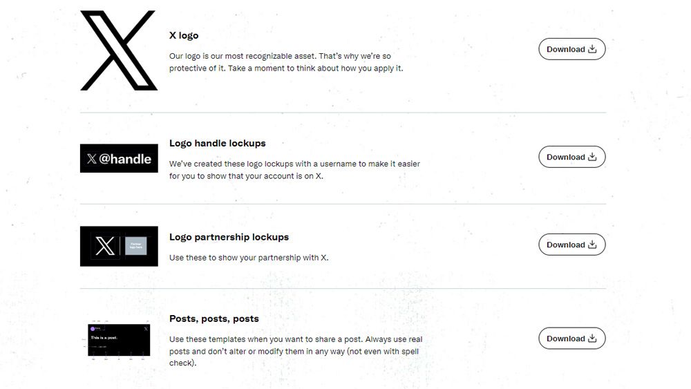 Hilarious brand kit confirms the X logo is here to stay | Creative Bloq