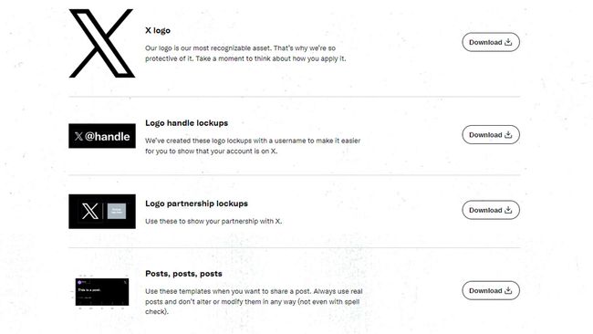 Hilarious brand kit confirms the X logo is here to stay | Creative Bloq