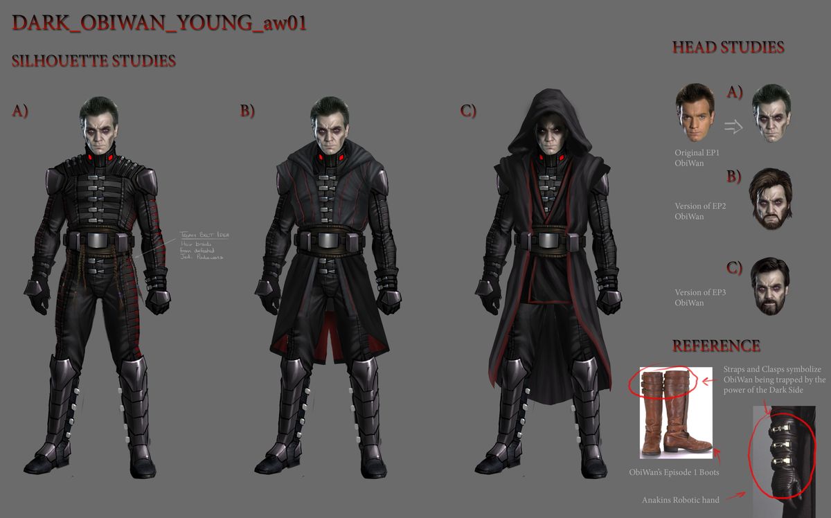 Battlefront 4 concept art reveals Dark Side Luke, Jedi Maul, and Evil ...