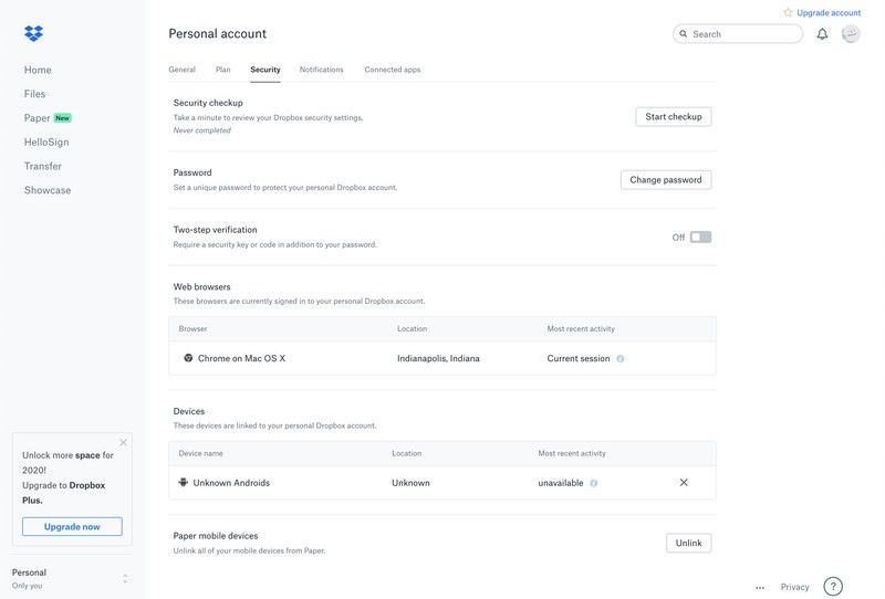 How to set up two-factor authentication for your Dropbox account ...