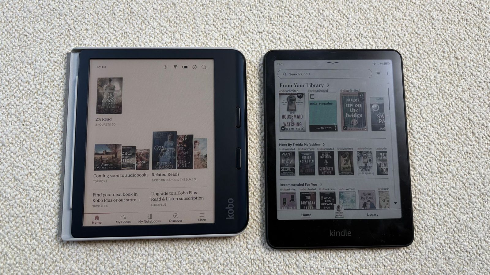 Kindle vs Kobo: which e-reader should you choose? | Woman & Home
