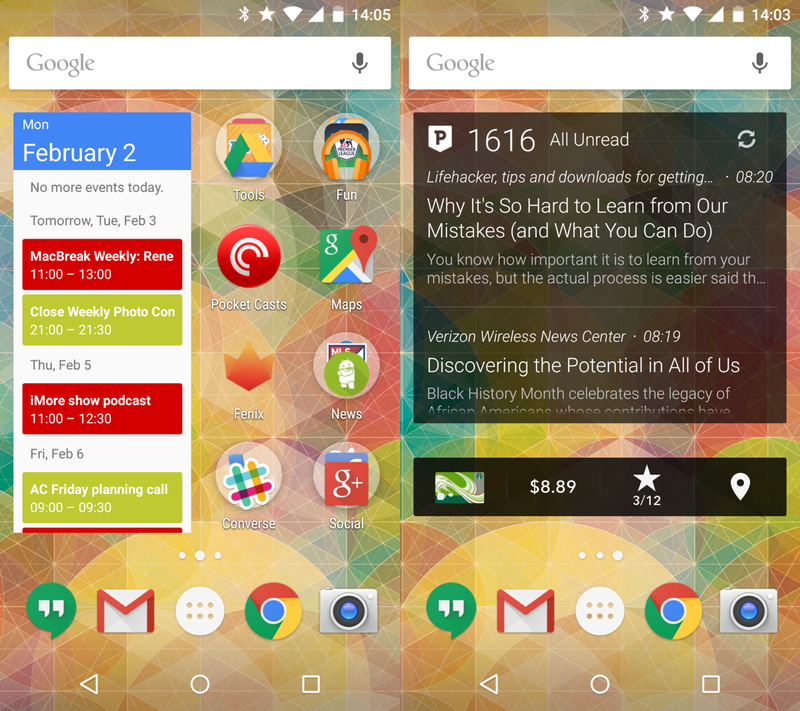 A look at the Android Central editors' homescreens | Android Central
