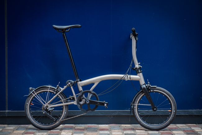 Brompton trailblazing titanium T-Line folding bike is a big leap forward | Cyclingnews