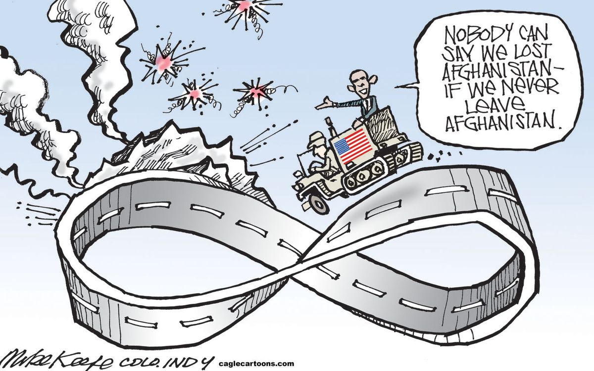 Obama cartoon World U.S. Afghanistan | The Week
