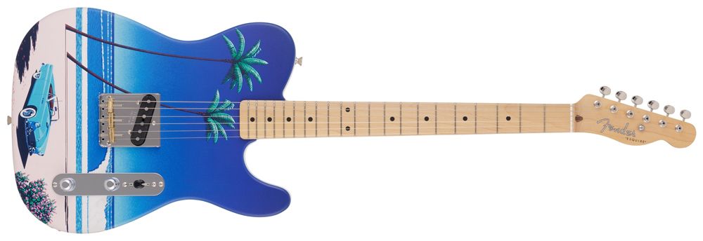 Fender Japan harks back to summer with breezy, ultra-limited Art Canvas ...