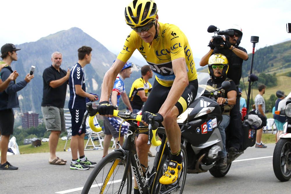 Chris Froome explains his 'head-down' riding style | Cycling Weekly