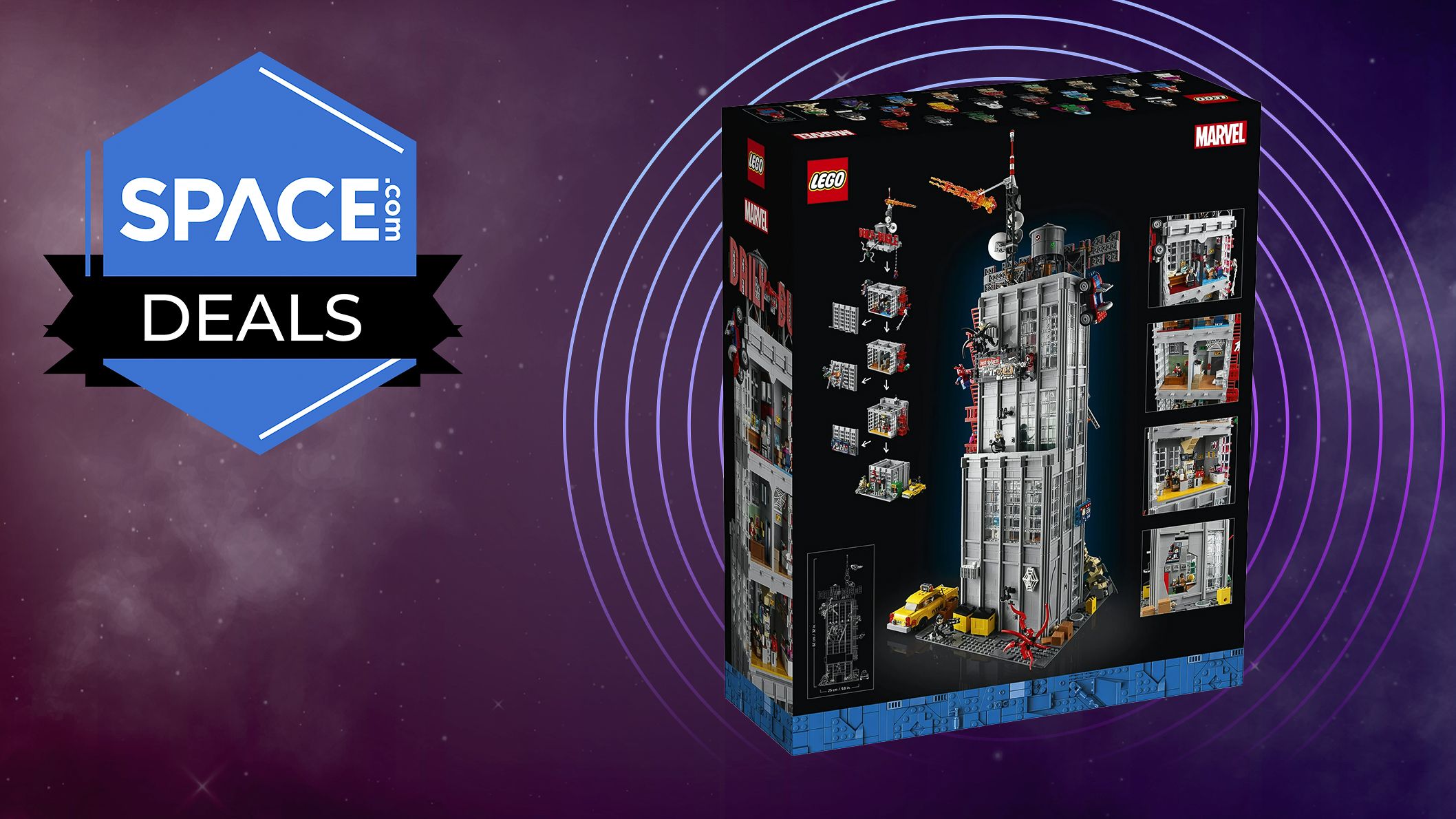 Lego Marvel Spider-Man Daily Bugle is a huge set and on offer | Space