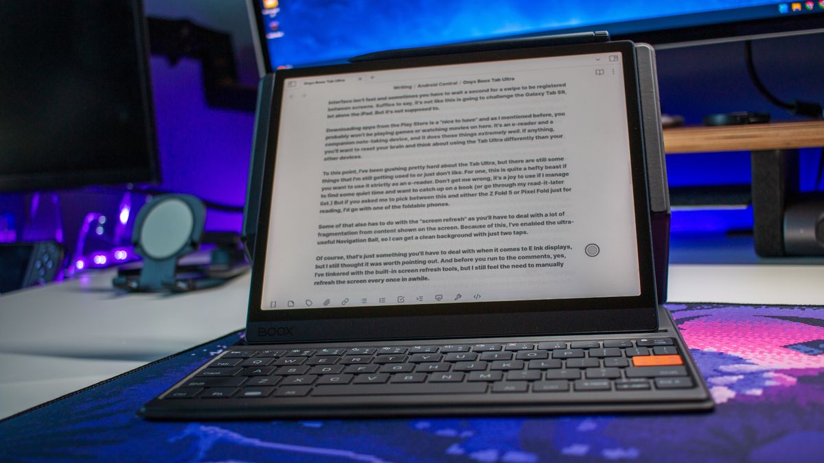 Onyx Boox Tab Ultra review | Android Central