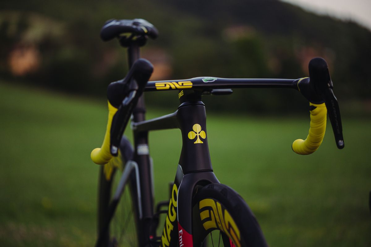 From pink to yellow: Tadej Pogačar's Colnago V4Rs gets the Tour de ...