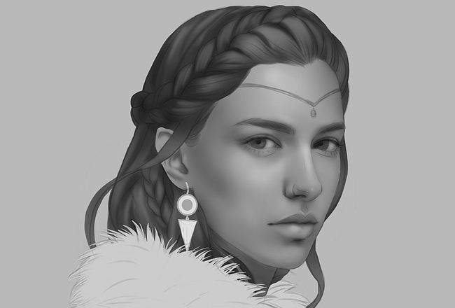 How to paint an elven maiden | Creative Bloq