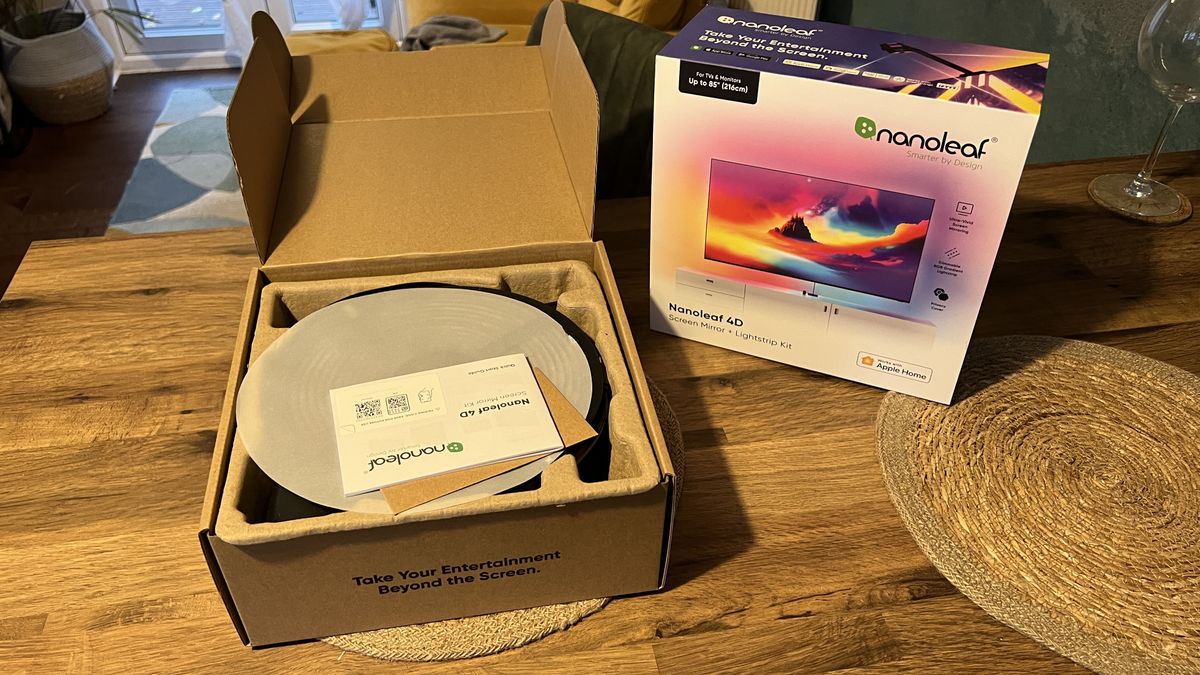 Nanoleaf 4D Screen Mirror Kit review | PC Gamer