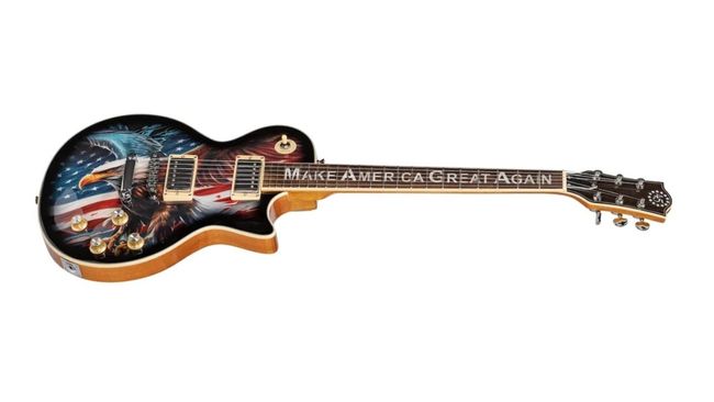 YouTuber buys Trump guitar and is surprised by what he finds | Guitar World