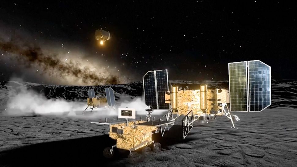 China to 3D-print bricks on the moon using lunar dirt in 2028 to pave ...