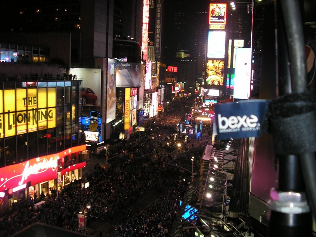 Bexel’s Custom RF, Fiber Solutions Enable Times Square Celebratory ...