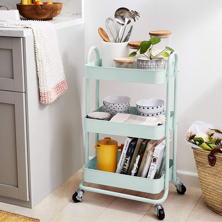 Best kitchen trolleys — 9 stylish storage solutions on wheels | Real Homes