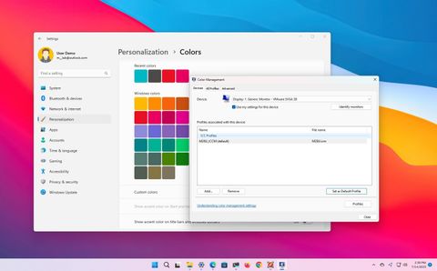 How to get correct color profile for your monitor on Windows 11 ...