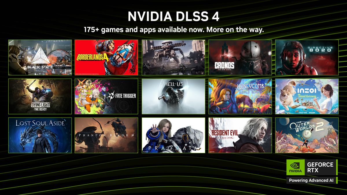Nvidia is adding DLSS 4 support to over 175 PC games — this is huge | Tom's Guide