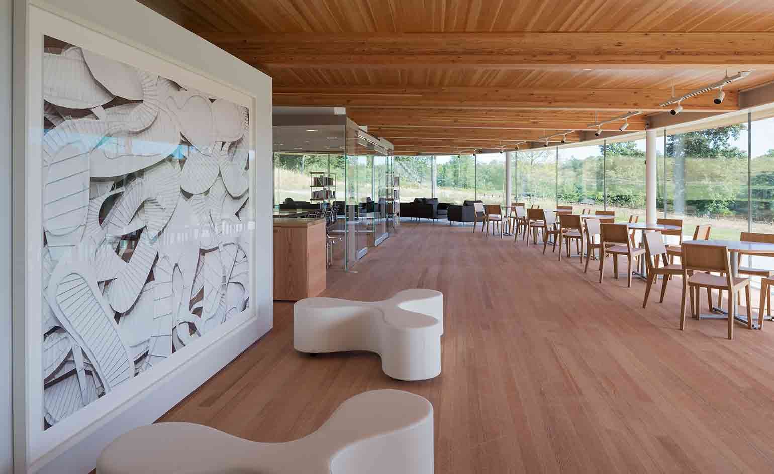 Grace Farms boasts its own specially commissioned art collection ...