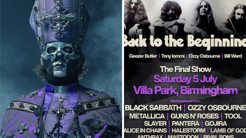 Watch Ghost's new video Satanized and meet new frontman Papa V Perpetua ...