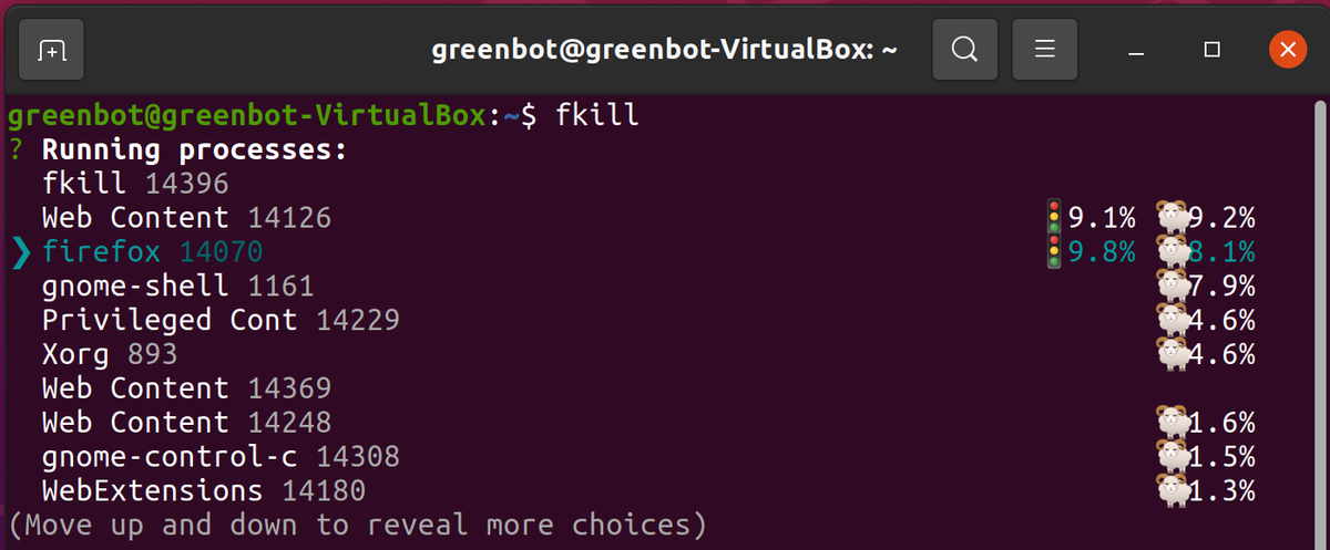 Kill Linux Processes the Easy Way with Fkill | Tom's Hardware
