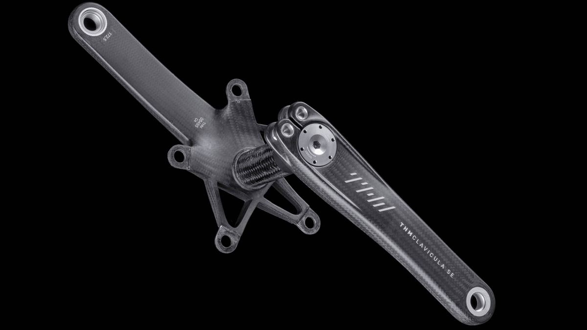 THM Clavicula SE crankset gets an integrated power meter, weighs just ...