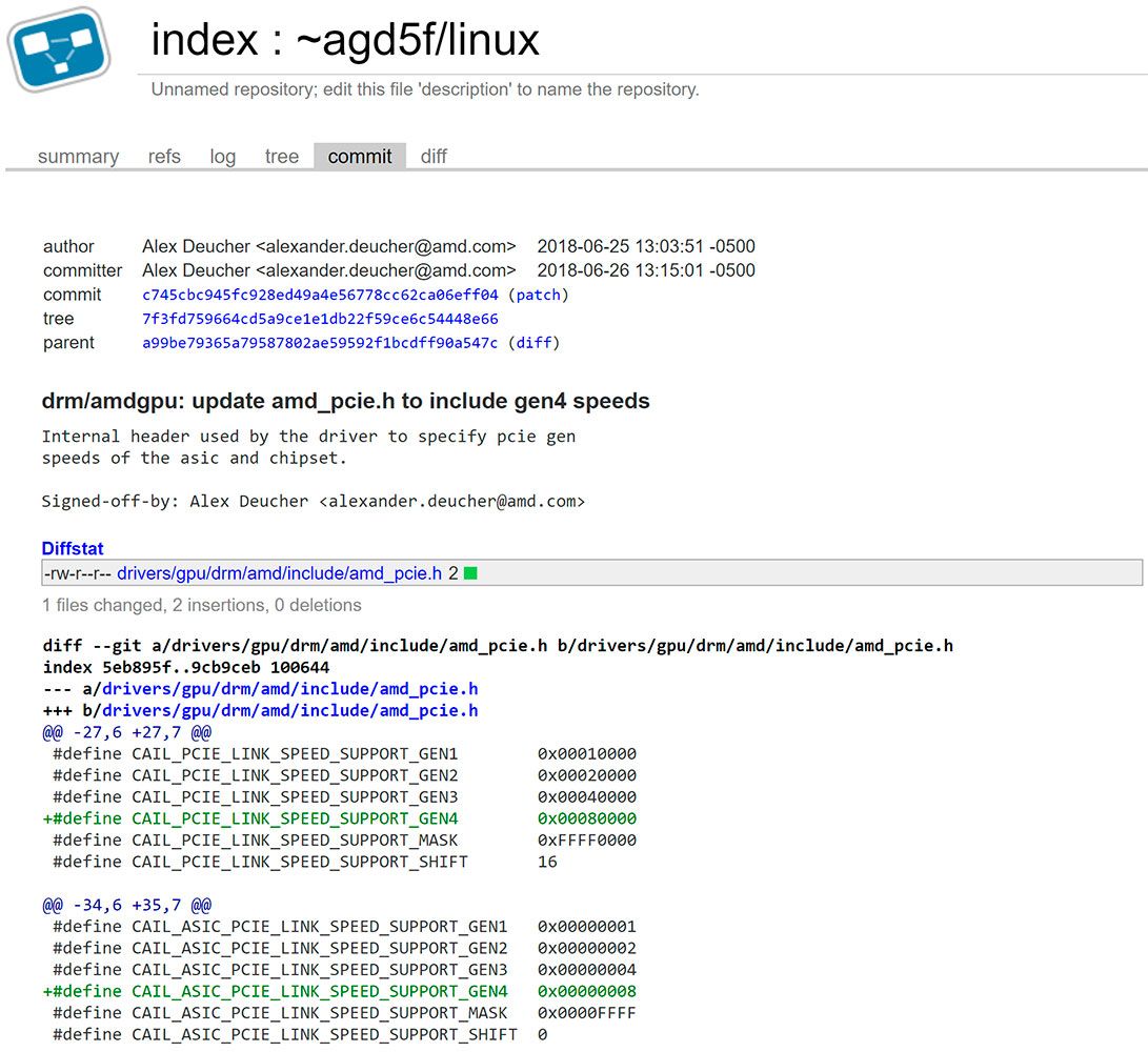 Linux Driver Indicates AMD Vega 20 Graphics Could Support PCIe 4.0 ...