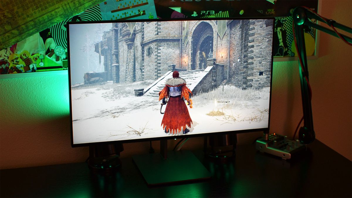 The Dough Spectrum 4K 144Hz glossy monitor is an impressive upgrade ...