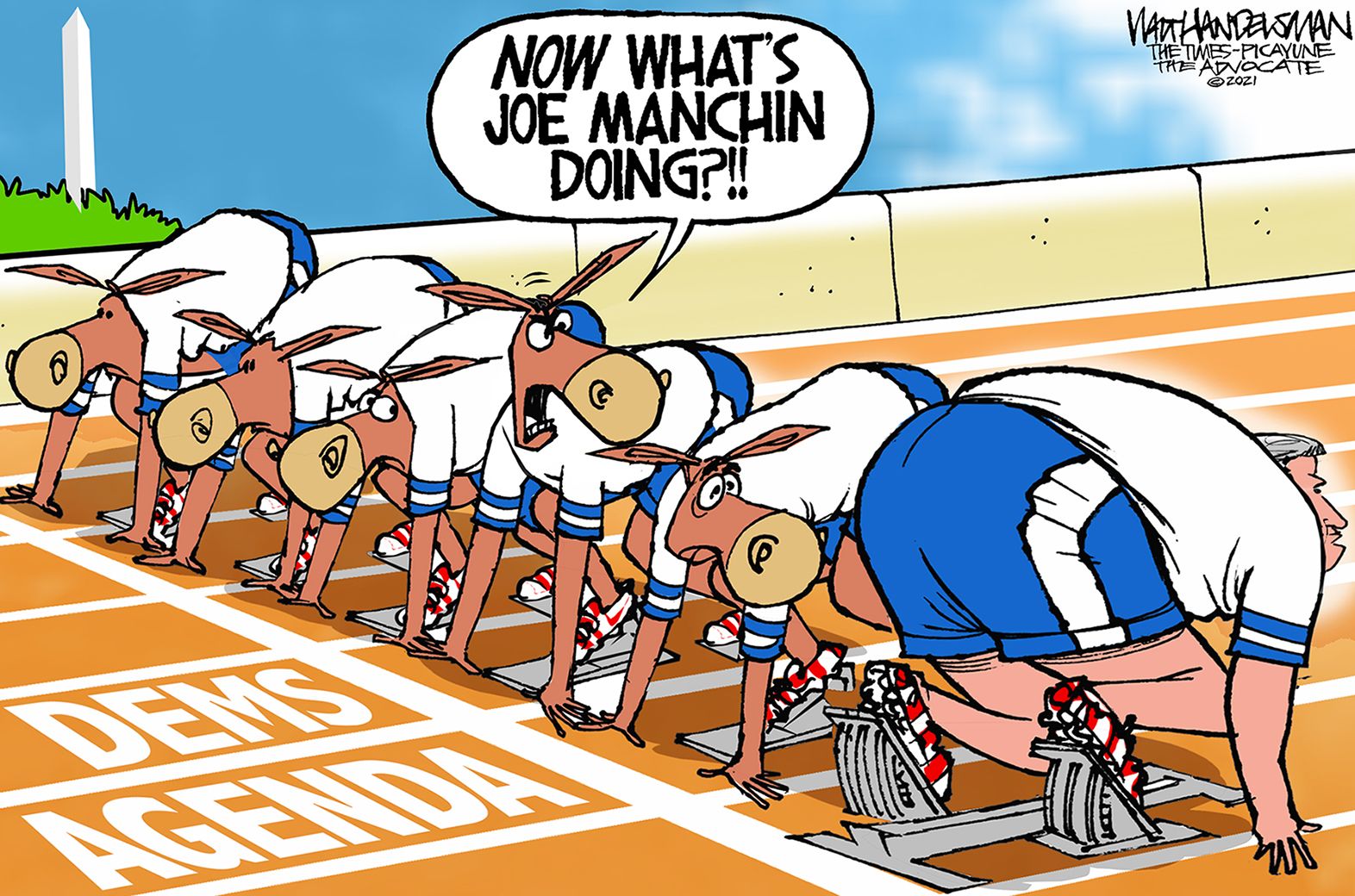 Video 7 Scathingly Funny Cartoons About Democrats Joe Manchin Problem