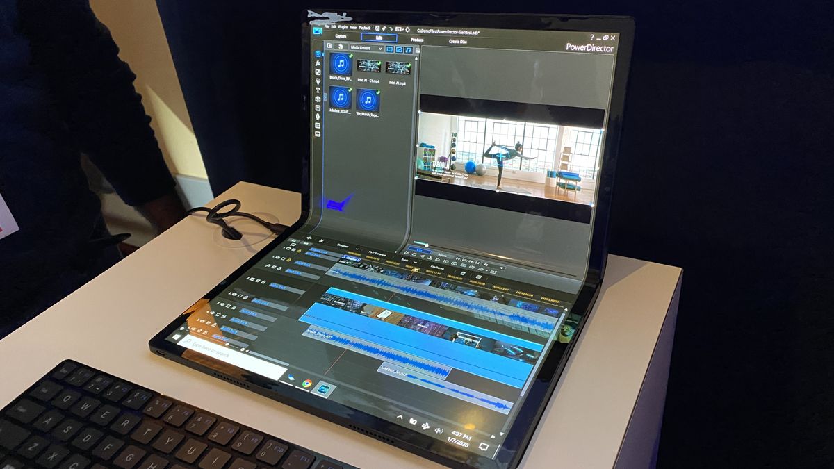 Intel's Horseshoe Bends is a Huge Concept 17-inch Foldable | Tom's Hardware