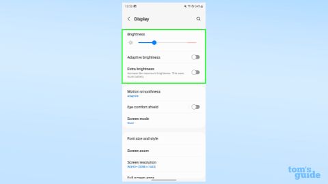 How to change display settings on the Samsung Galaxy S23 | Tom's Guide