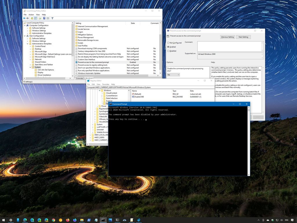 How to disable Command Prompt on Windows 10 | Windows Central