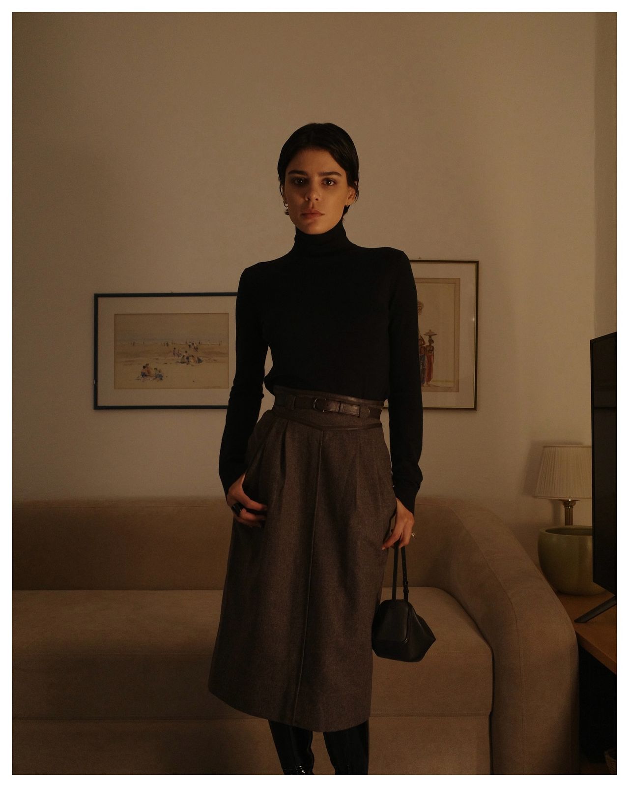 The Best Long-Skirt Outfits for Winter | Who What Wear